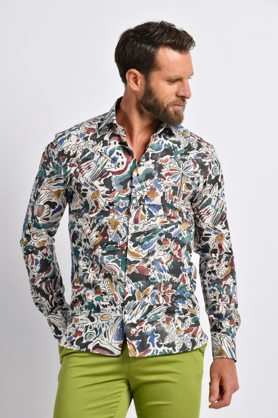 Chemise Andalucia fantaisie pour homme
