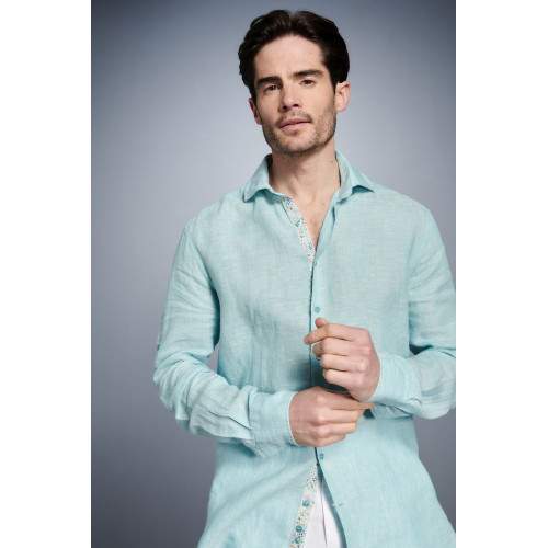 Chemise Ibiza Bleu Turquoise