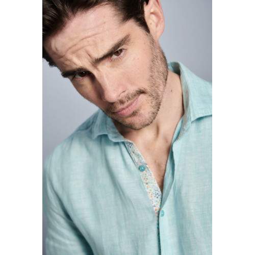 Chemise Ibiza Bleu turquoise